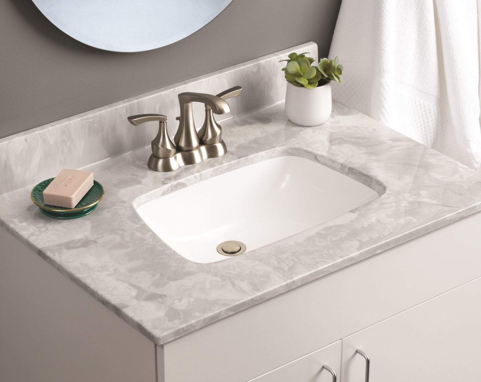 Cultured Marble Vanity Tops | Wolf Home Products